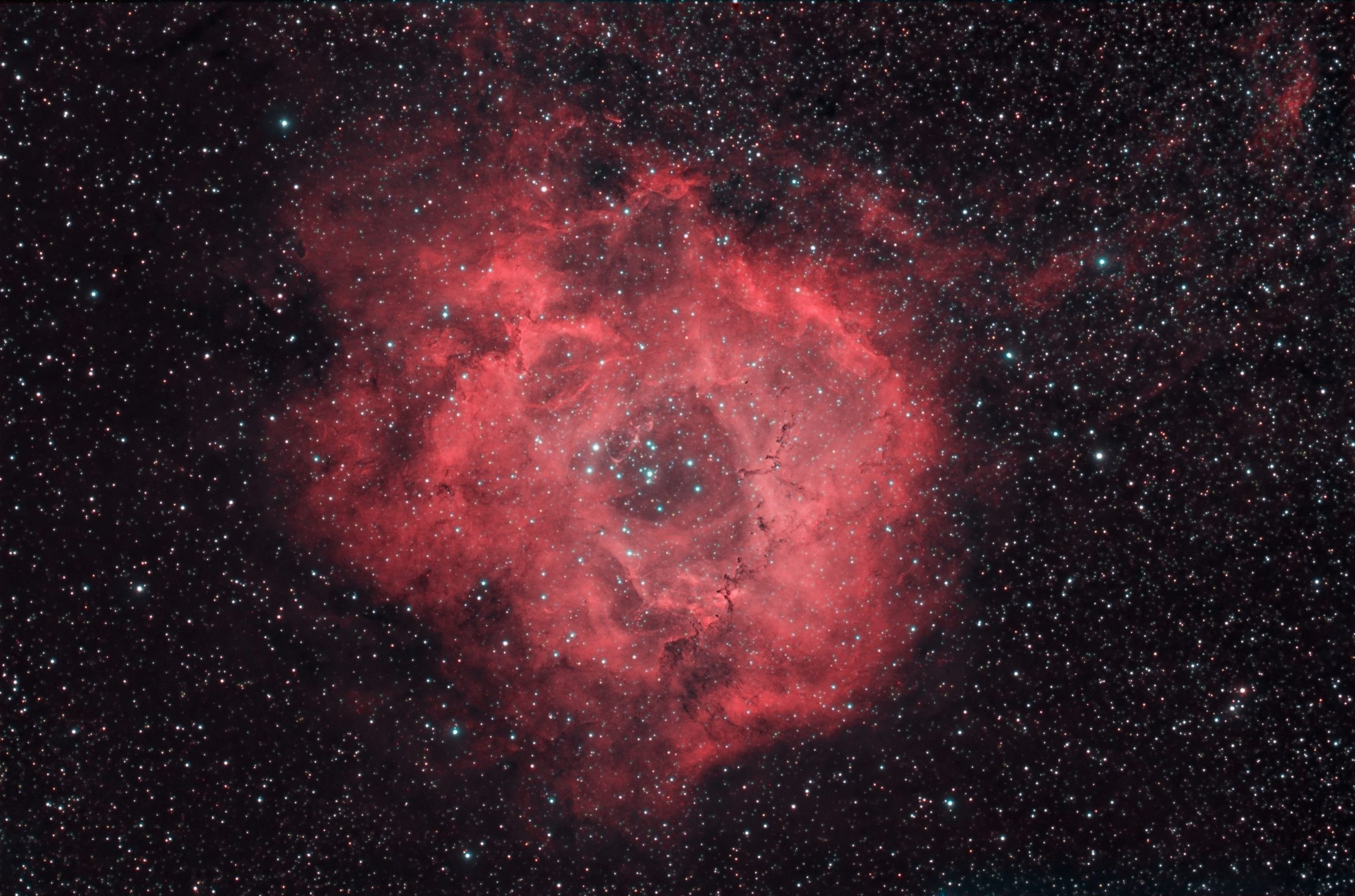 The Rosette Nebula using data from 2006 and 2008 - Experienced Deep Sky ...